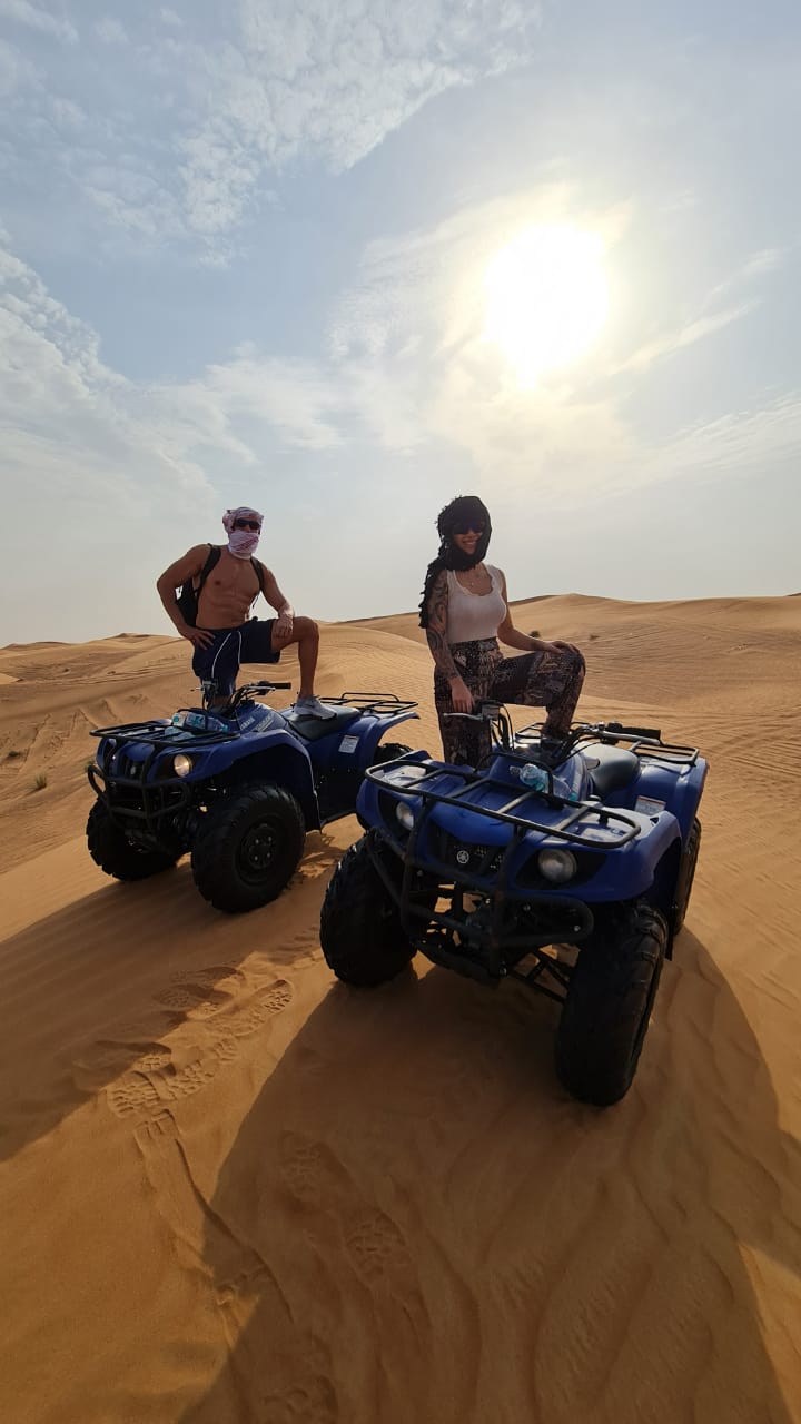 Dubai Sunset Quad Bike Safari | AE Tourism - Adventure Experience Tourism