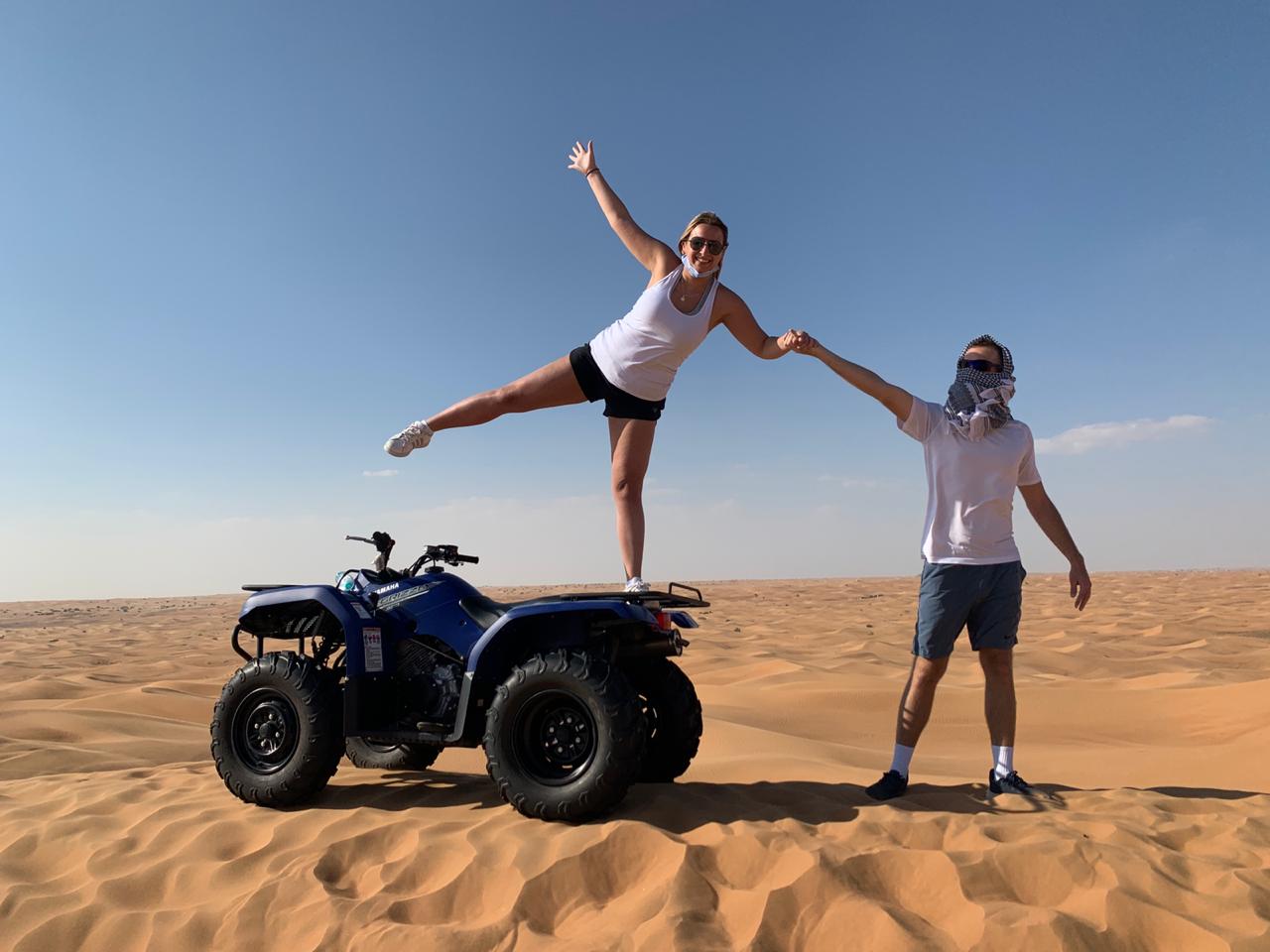 Dubai Sunset Quad Bike Safari | AE Tourism - Adventure Experience Tourism